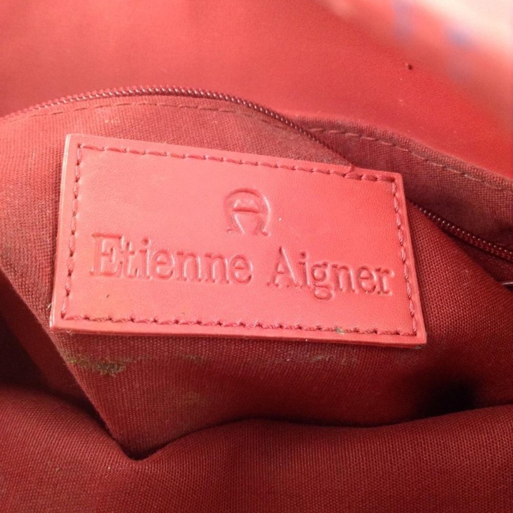 Etienne Aigner Luxury Logo Collection Canvas Purse - Gem